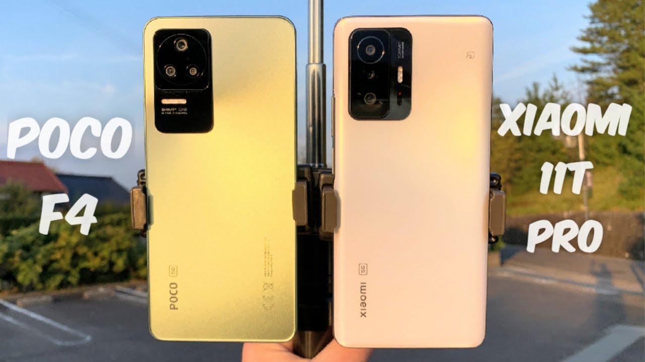 POCO F4 vs Xiaomi 11T Pro 4K Video Camera Comparison - YouTube