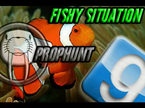 FISHY SITUATION! - Gmod Prop Hunt - YouTube