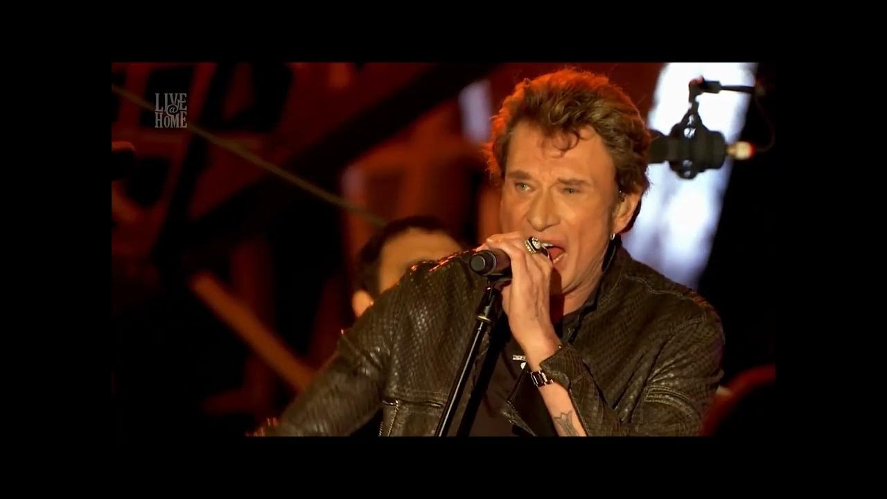 Johnny Hallyday - Autoportrait (Live Tour Eiffel) - YouTube