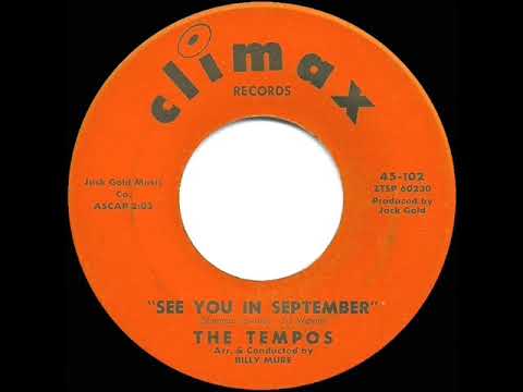 1st RECORDING OF: See You In September - Tempos (1959) - YouTube