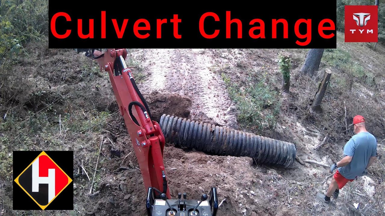 Culvert Replacement Project - YouTube