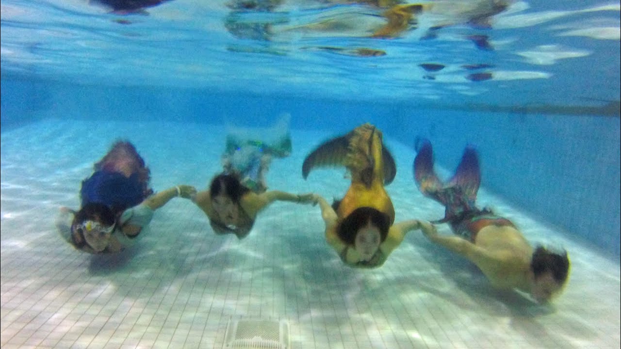 The Halifax Mermaids ft Christomer Swim play date! (Behind scenes ...