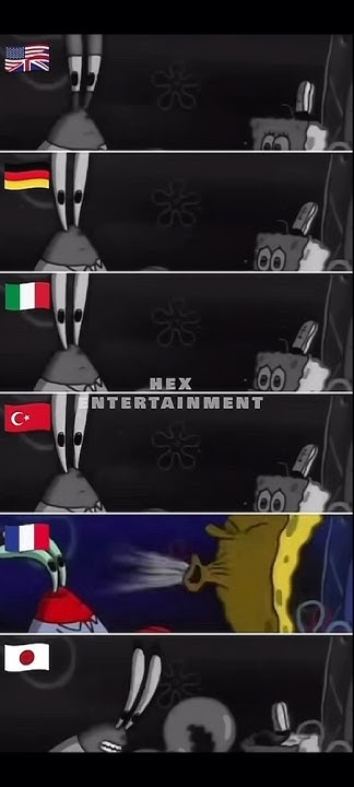 "Mr. Krabs, I wanna go to bed" in different languages #spongebob #shorts #trending - YouTube