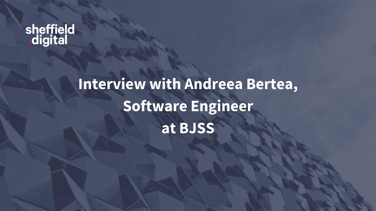Interview with Andreea Bertea - Software Engineer at BJSS - YouTube