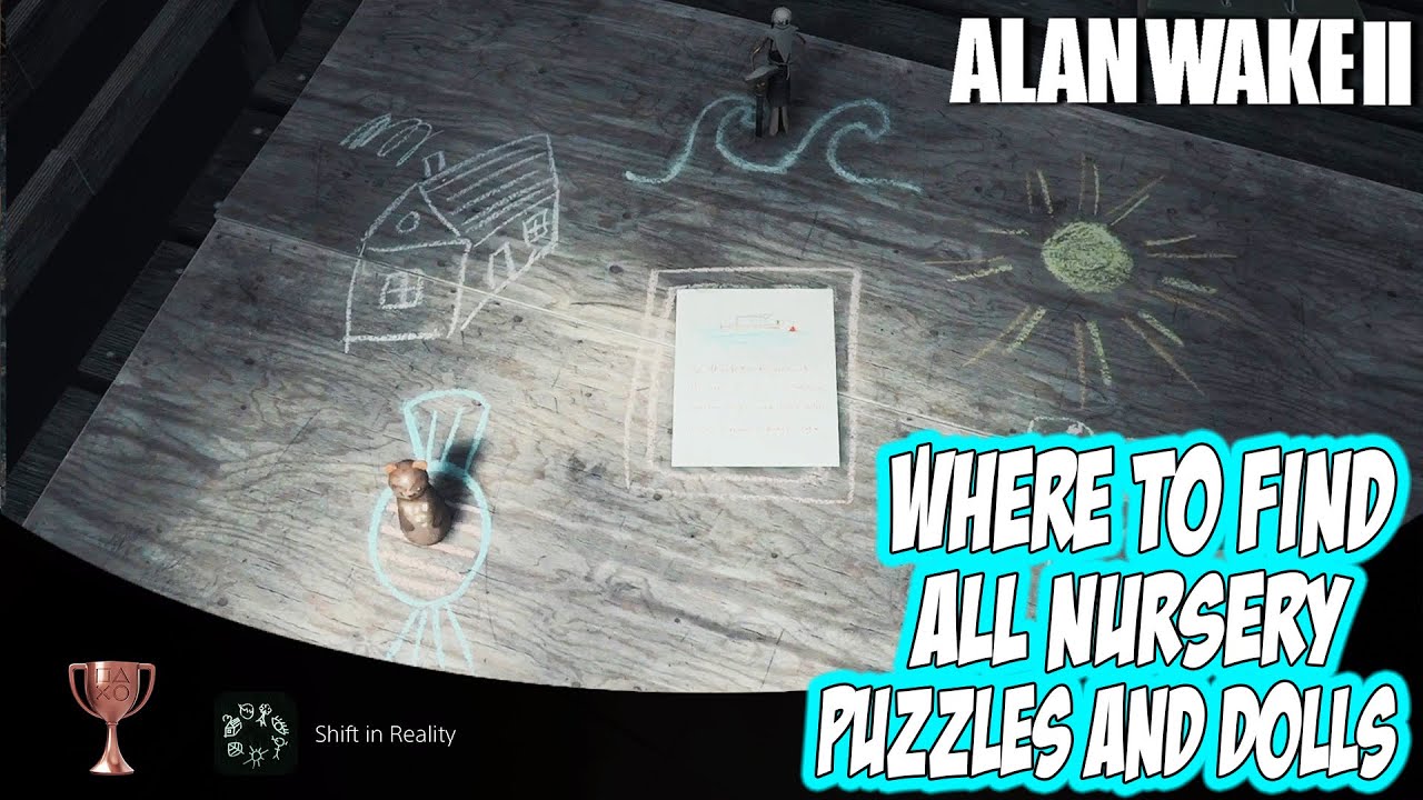 Alan Wake 2 - Where to Find all Nursery Rhyme Puzzles and Dolls (Shift ...