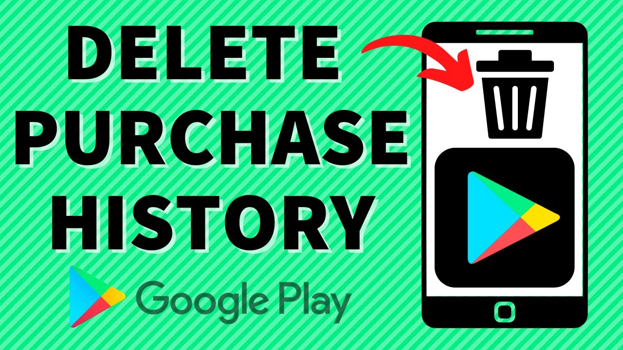 How to Delete Google Play Store Purchase History - YouTube