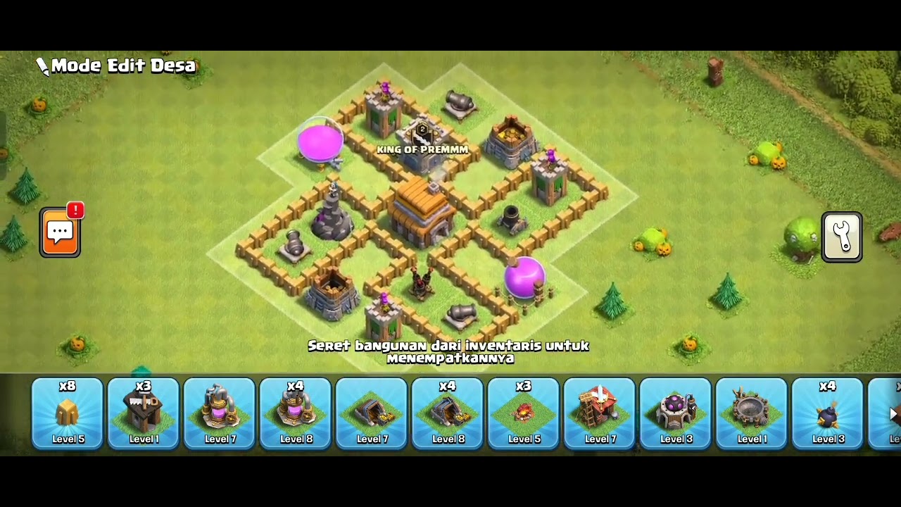 NEW Best TH5 HYBRID/TROPHY Base 2023! COC Town Hall 5 (TH5) Trophy Base ...