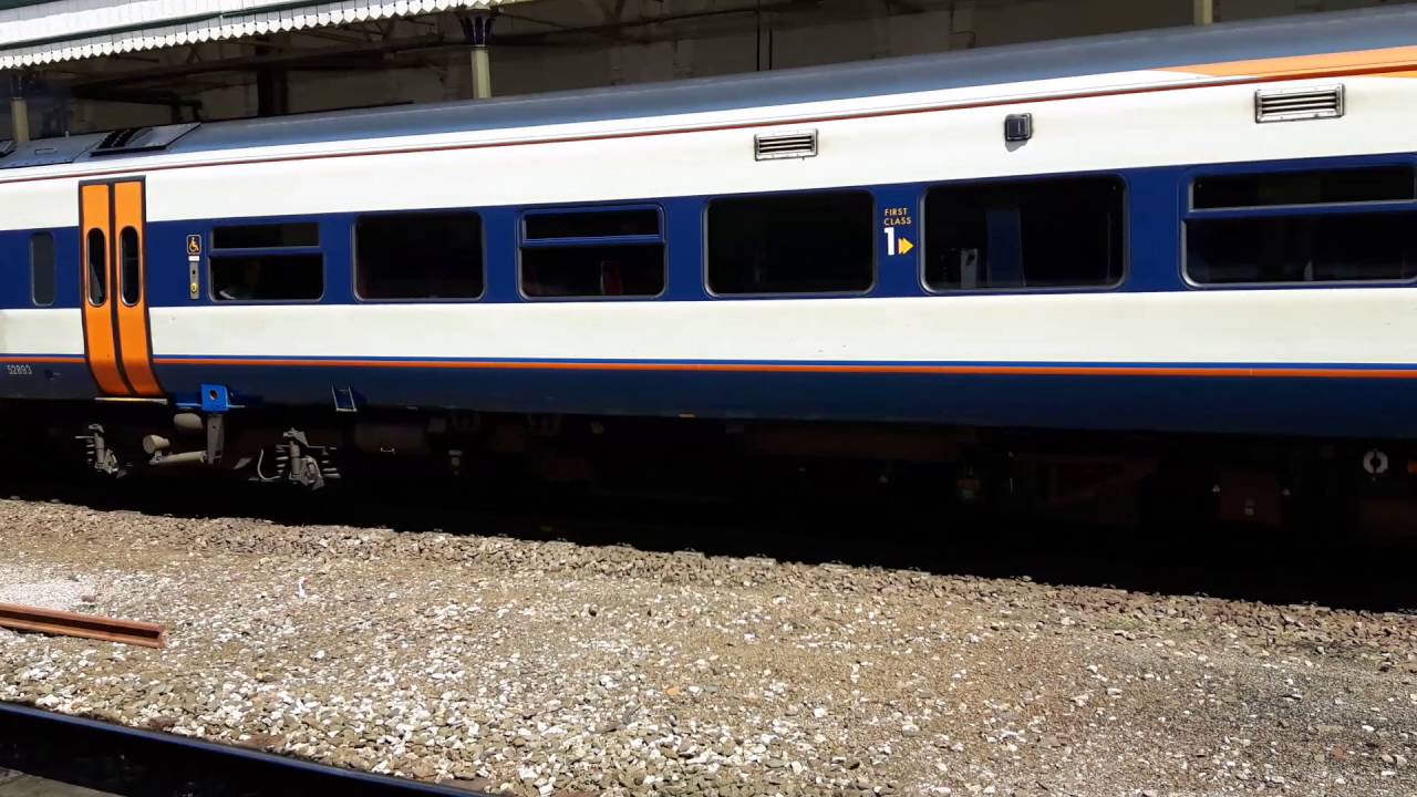South West Trains Class 159 departing Exeter St David's for London ...