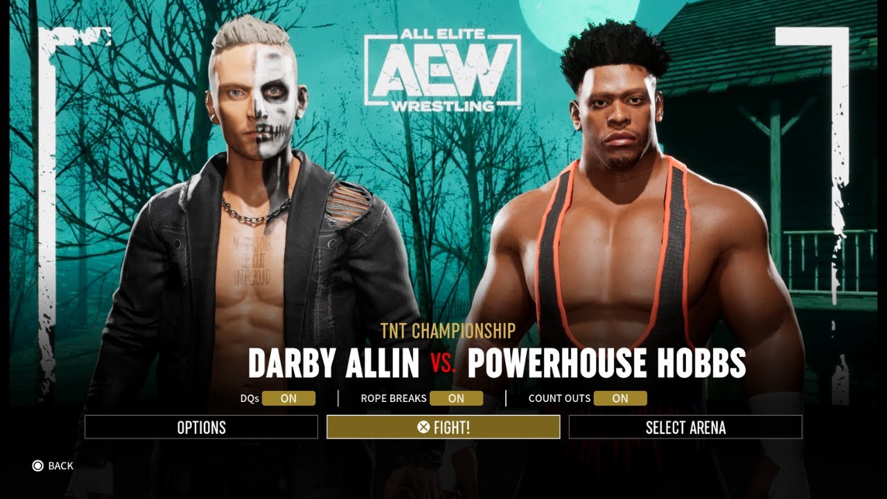 AEW: Fight Forever - Darby Allin vs. Powerhouse Hobbs - YouTube