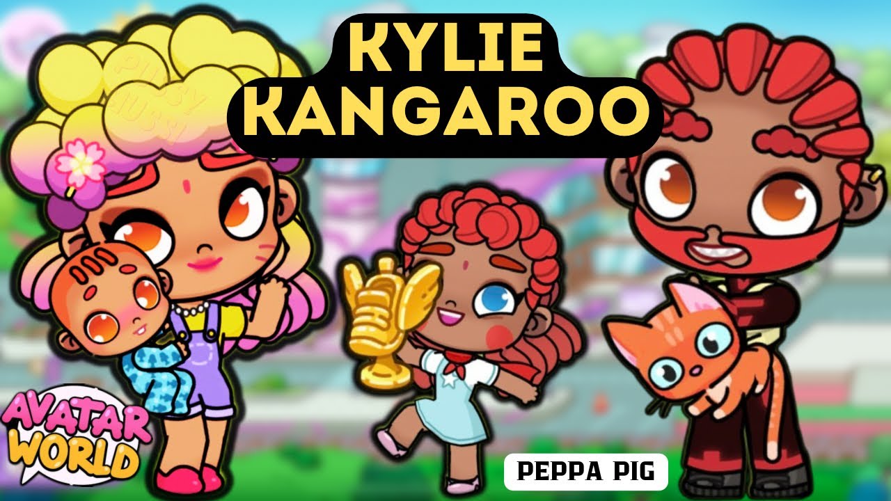 PEPPA PIG in AVATAR WORLD | Kylie Kangaroo episode - YouTube