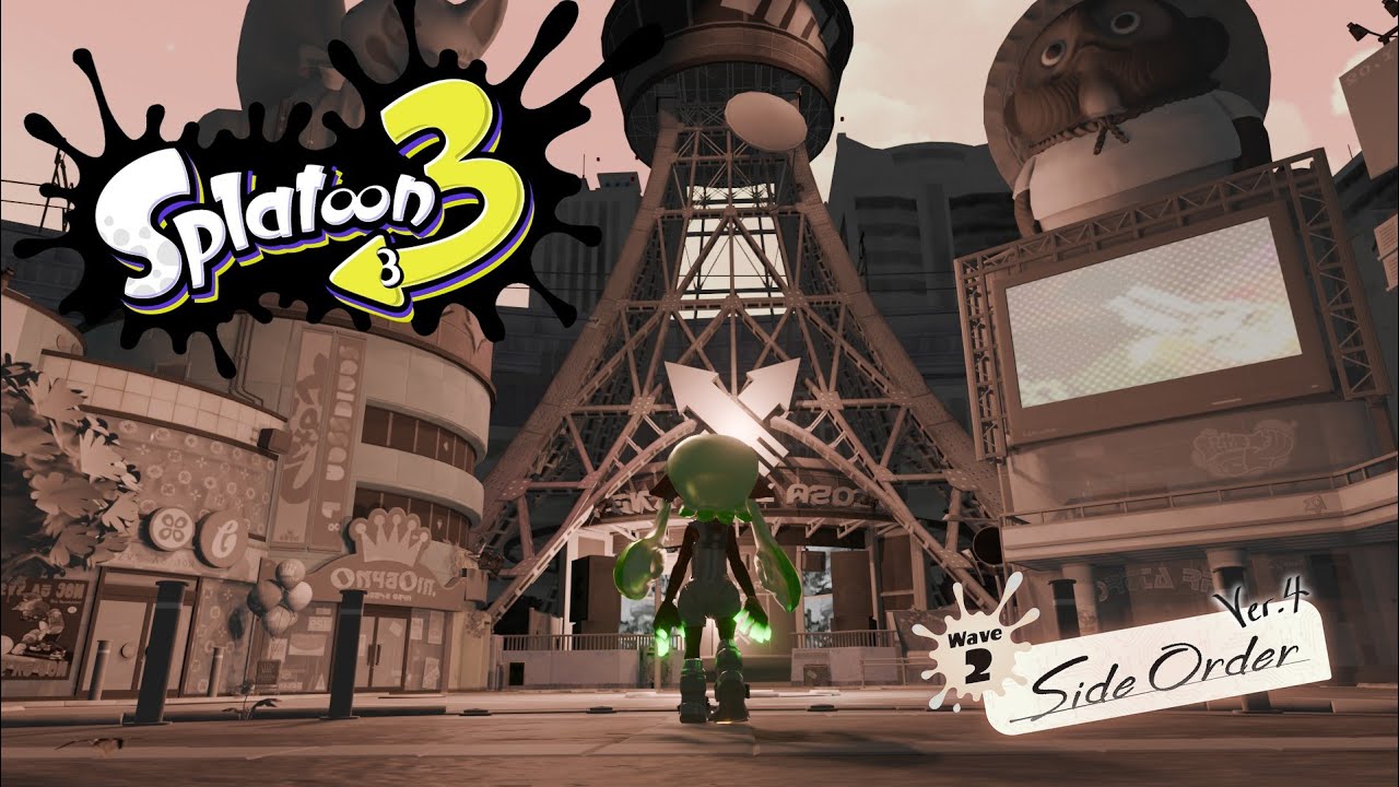 [Splatoon 3 Animation] Side Order Agent 4 DLC Part 2 - YouTube