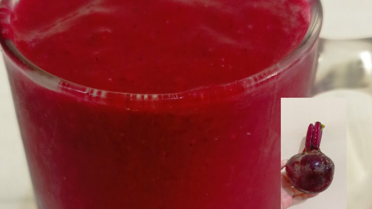 JUS UNTUK MENAIKAN HB TERCEPAT‼️JUS BUAH BIT(BEETROOT) DI MIX BUAH2AN ...