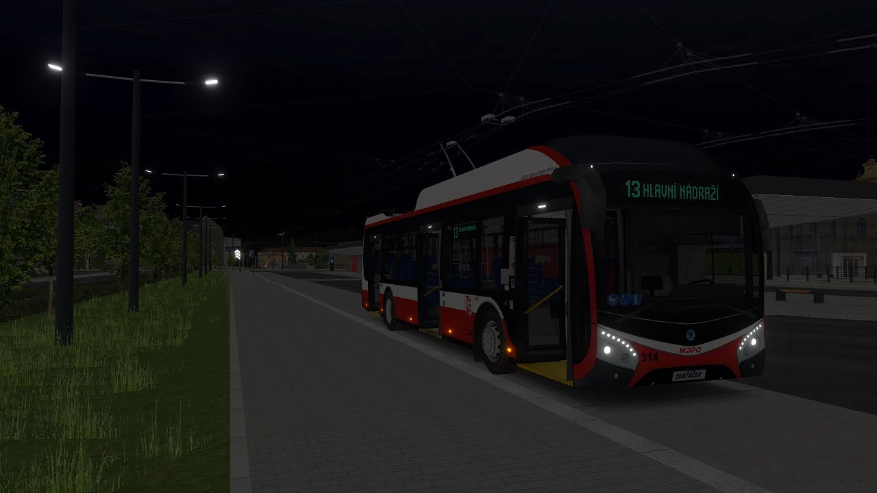 SIMT MHD / LINIA 13 / MDPO SKODA 32TR - YouTube