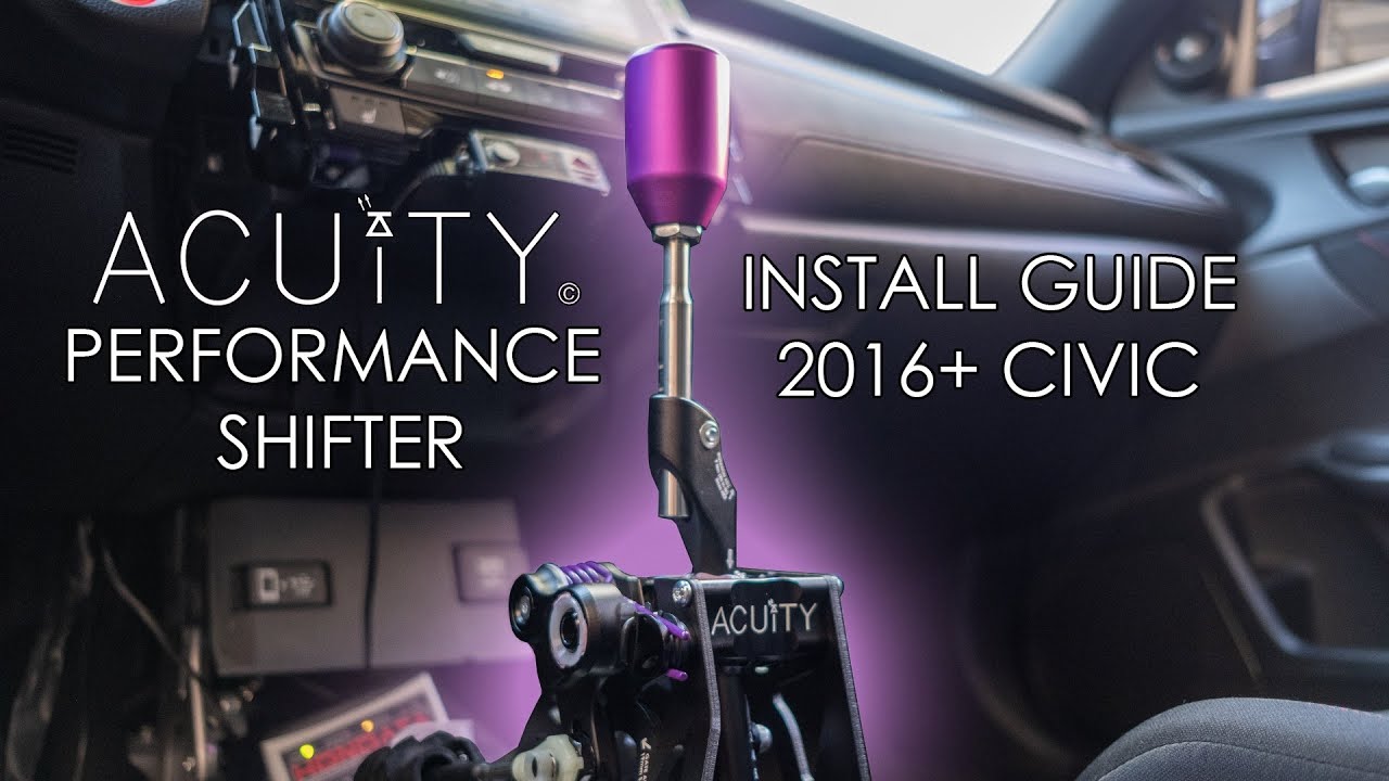 THE CIVIC SI GETS A SHIFTER UPGRADE! | ACUITY 1892 Adjustable Short ...
