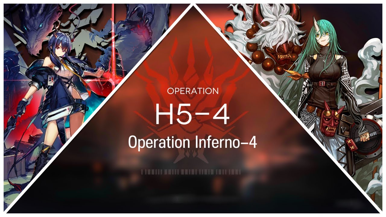 Operation Inferno-4 H5-4 (High End Clear) || Arknights - YouTube