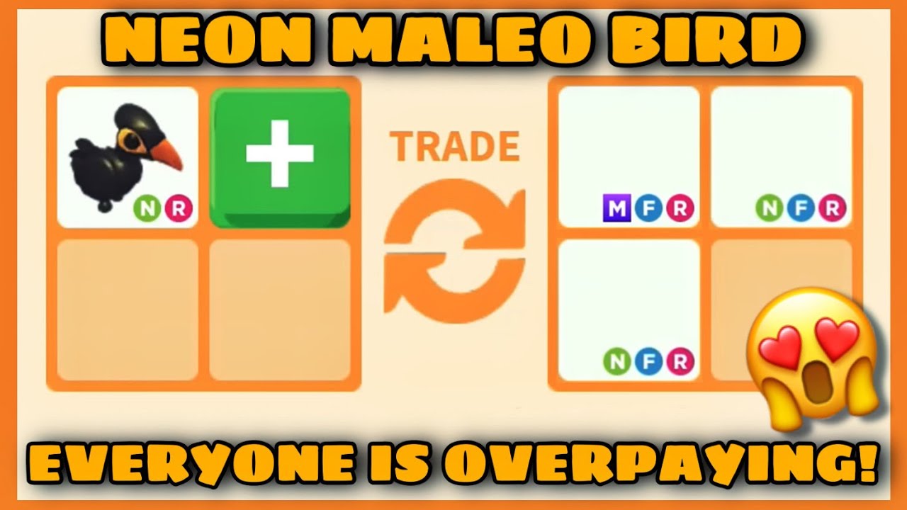33 OVERPAY OFFERS FOR *NEW* NEON MALEO BIRD!!😍😍 OMG EVERYONE IS ...