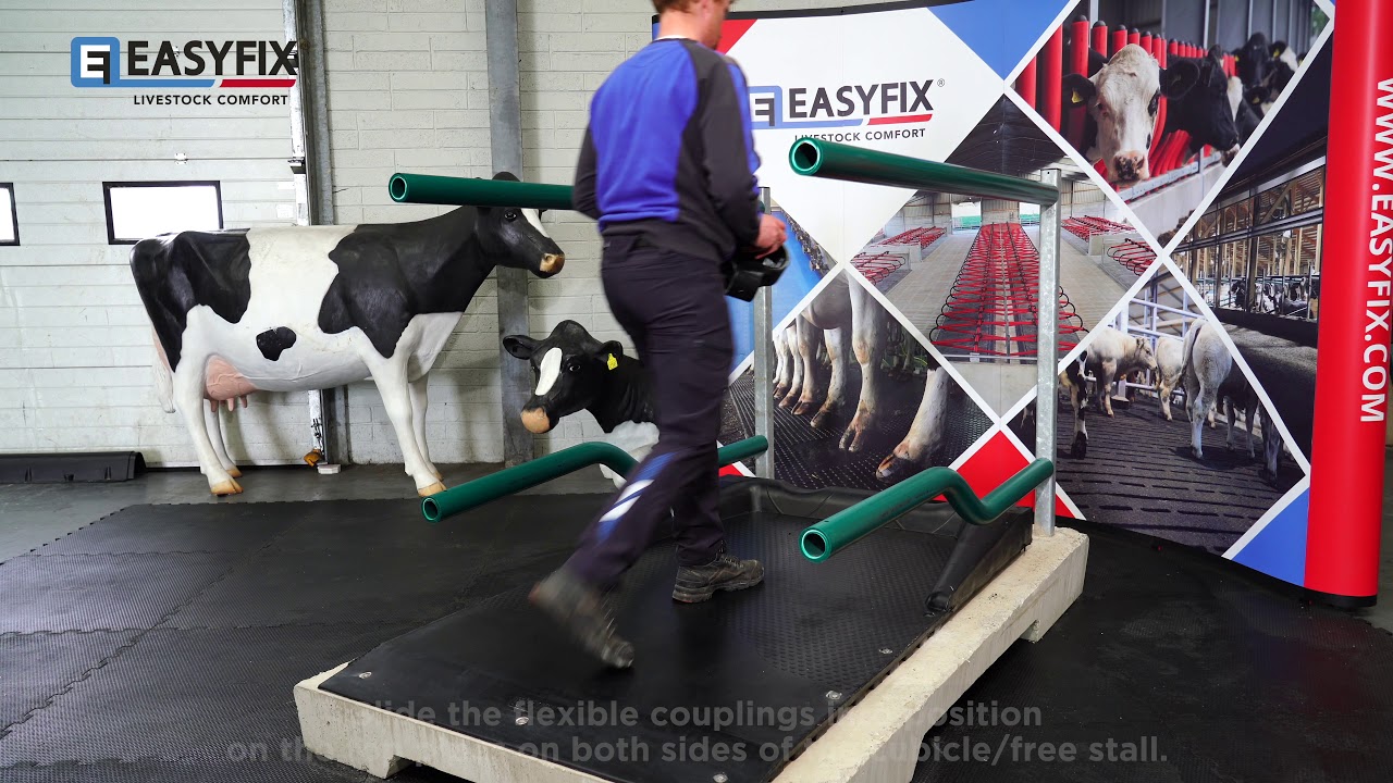 How to Install EASYFIX Cubicles/Free Stalls - YouTube