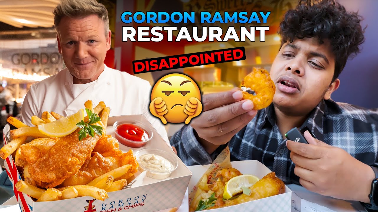 Disappointed 😡Gordon Ramsay's Fish & Chips - Irfan's View - YouTube