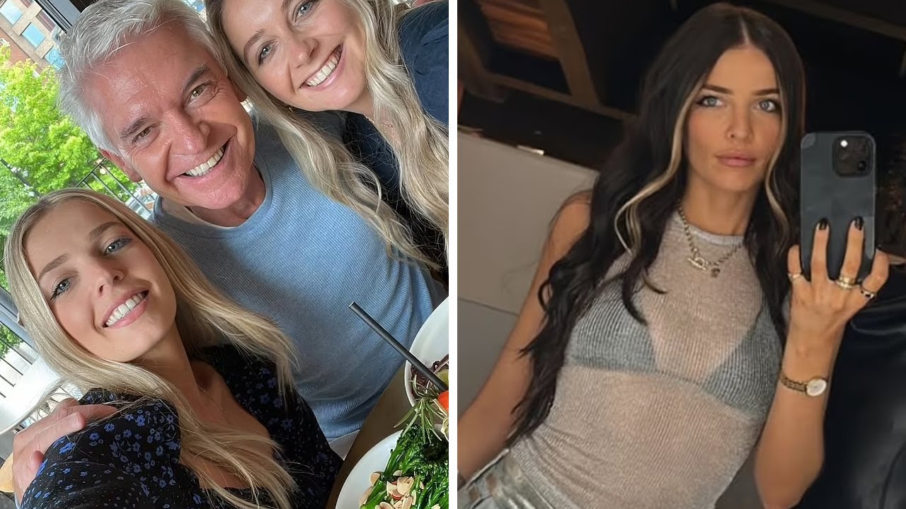 Phillip Schofield's daughter Ruby, 28, shows off her bra as she shares ...