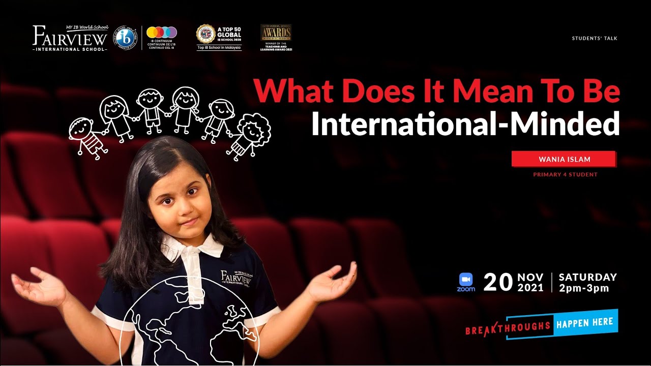 Webinar: What Does It Mean To Be International-Minded - YouTube