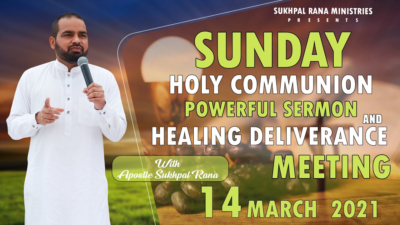 14/03/2021 (HOLY COMMUNION) SUNDAY MEETING LIVE STREAM - YouTube