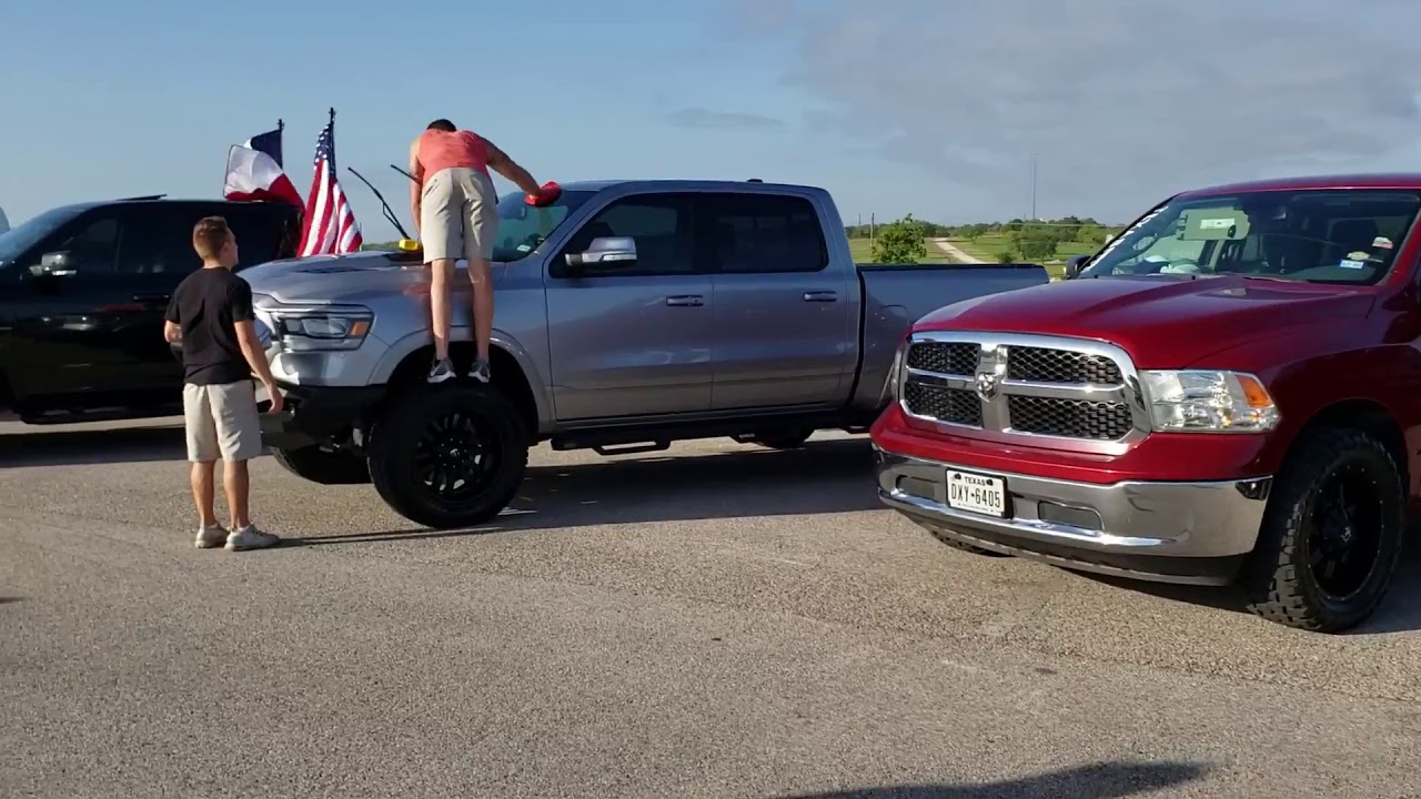 Texas Ram Club at Circuit of the Americas Cars and Coffee 7/21/19 - YouTube