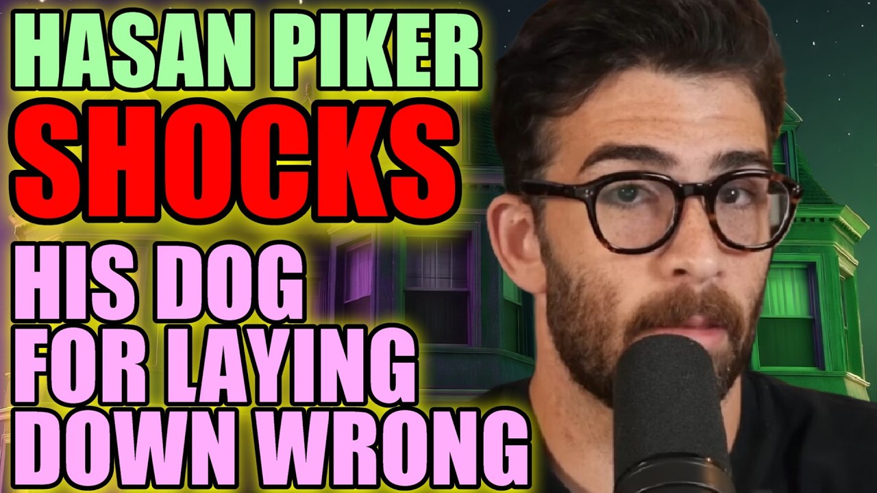 Hasan Piker BUSTED Shocking His Dog AGAIN Live - YouTube