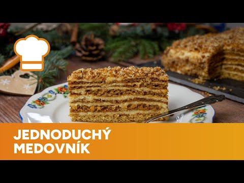 Poctivý domácí medovník pro celou rodinu! Snadný recept na velký plech 🐝✨