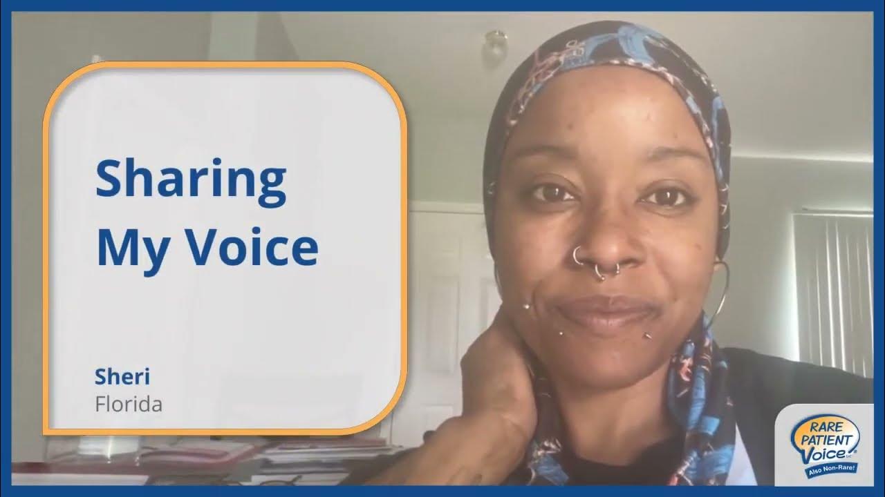 Sharing My Voice: Sheri's Story - YouTube