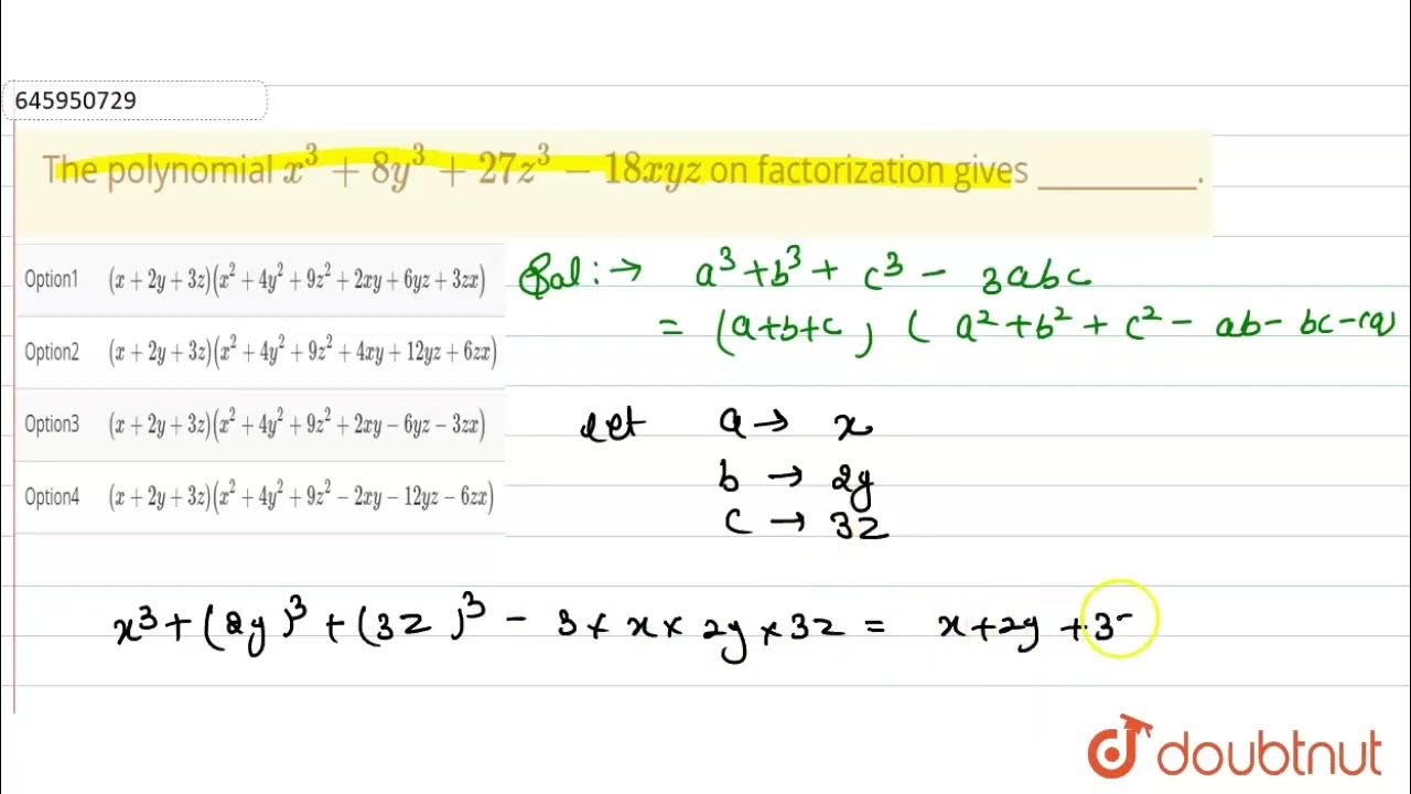 the-polynomial-x-3-8y-3-27z-3-18xyz-on-factorization-gives