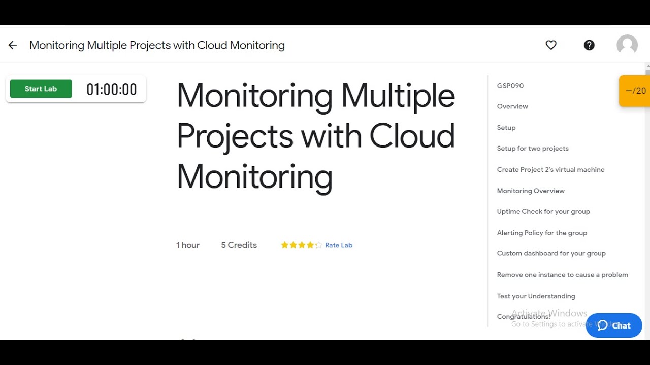 Monitoring Multiple Projects With Cloud Monitoring Qwiklabs Gsp090