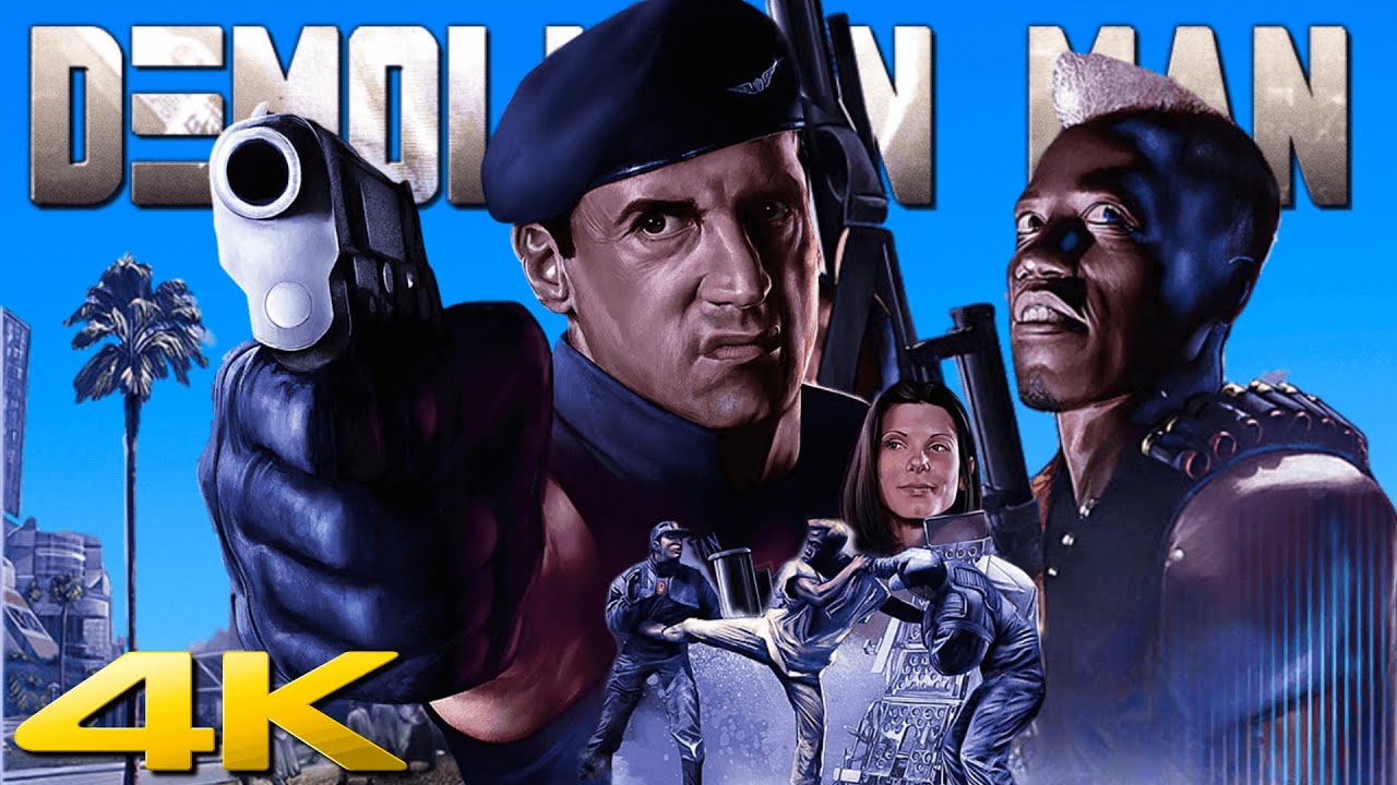⭐ DEMOLITION MAN + Ending & Secret Scene | 4K/60ᶠᵖˢ | Panasonic 3DO # ...