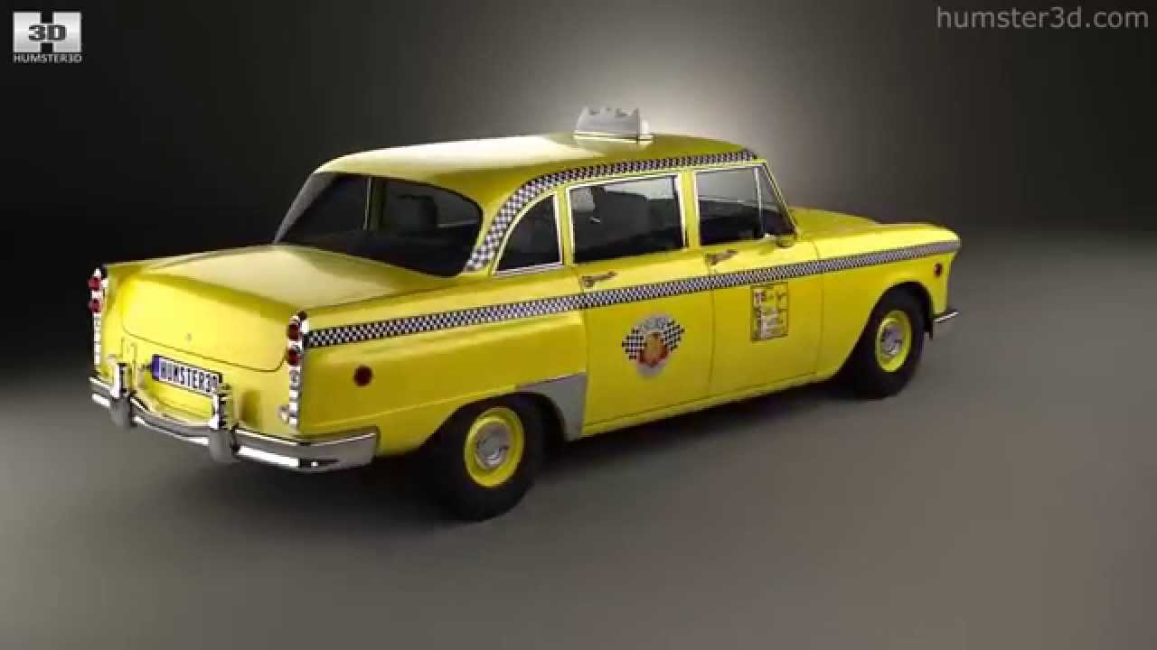 Checker Marathon (A12) Taxi 1978 3D model by 3DModels.org - YouTube