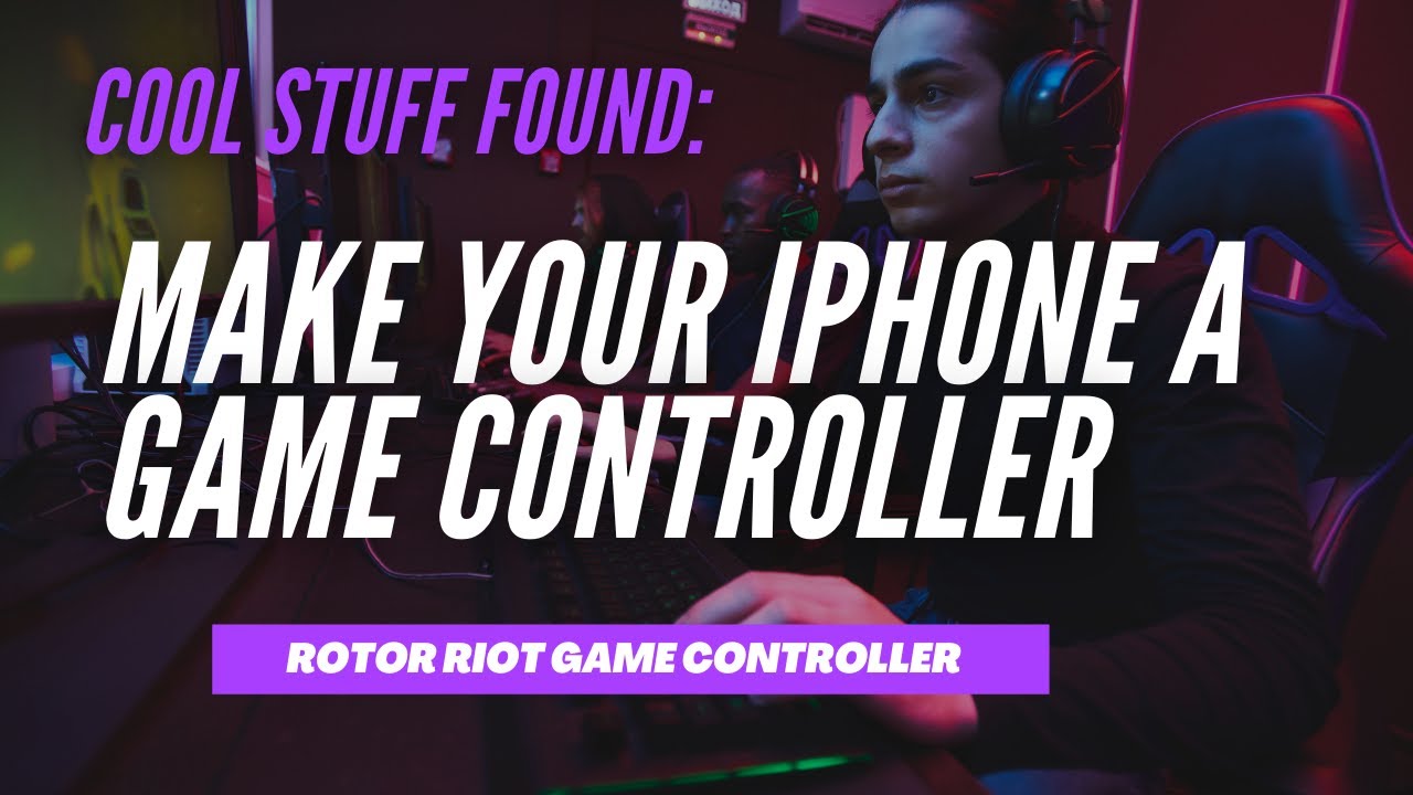 The Rotor Riot Game Controller - YouTube