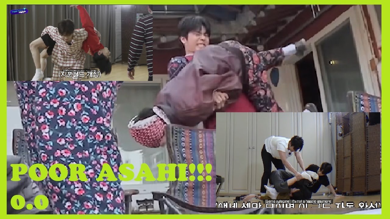 PLEASE SAVE TREASURE ASAHI FROM J-LINE [Treasure funny moments] - YouTube