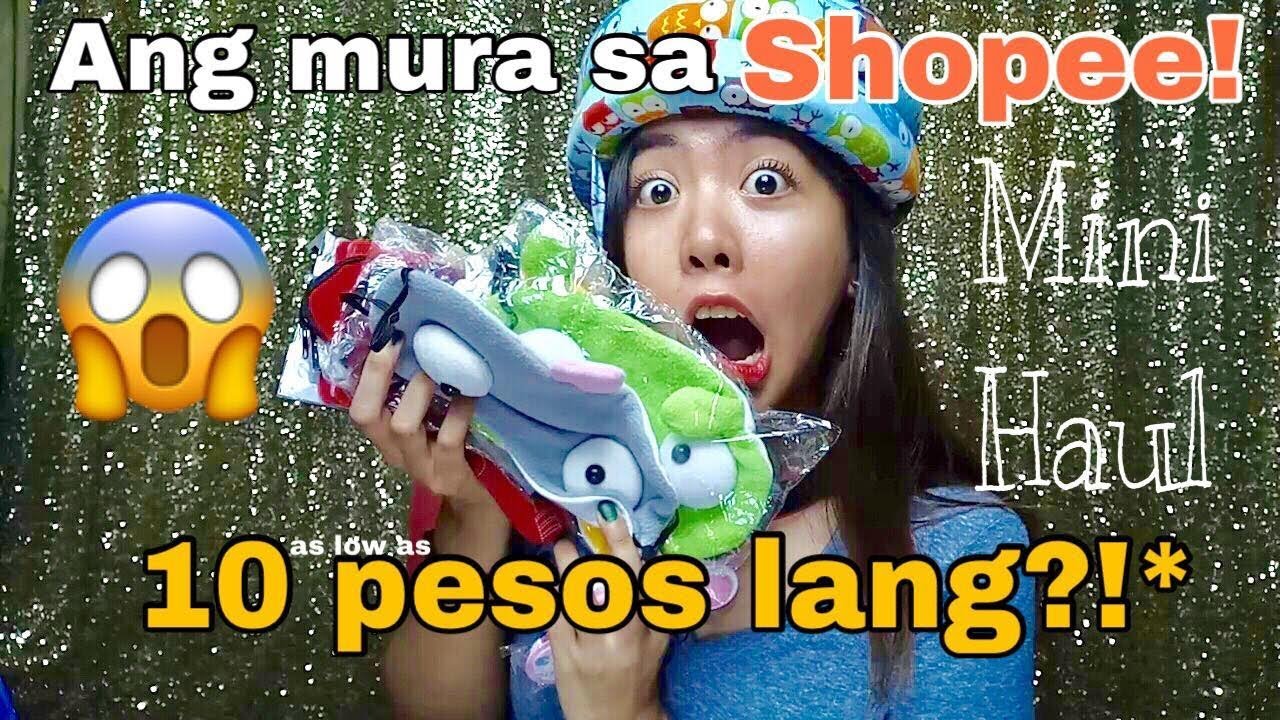 MINI SHOPEE HAUL 2018! (Random Cute Stuffs) + shoutout! | yel artes ...