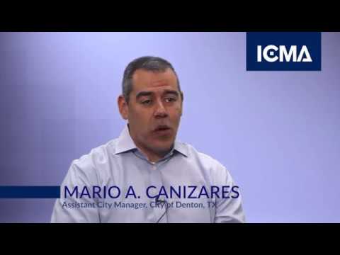 ICMA Member Spotlight - Mario Canizares of Denton, TX - YouTube