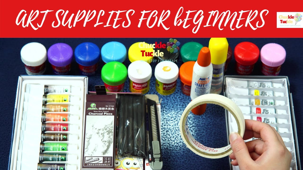 Basic Art Supplies for Beginners DRAWING SUPPLIES Useful Art Materials ...