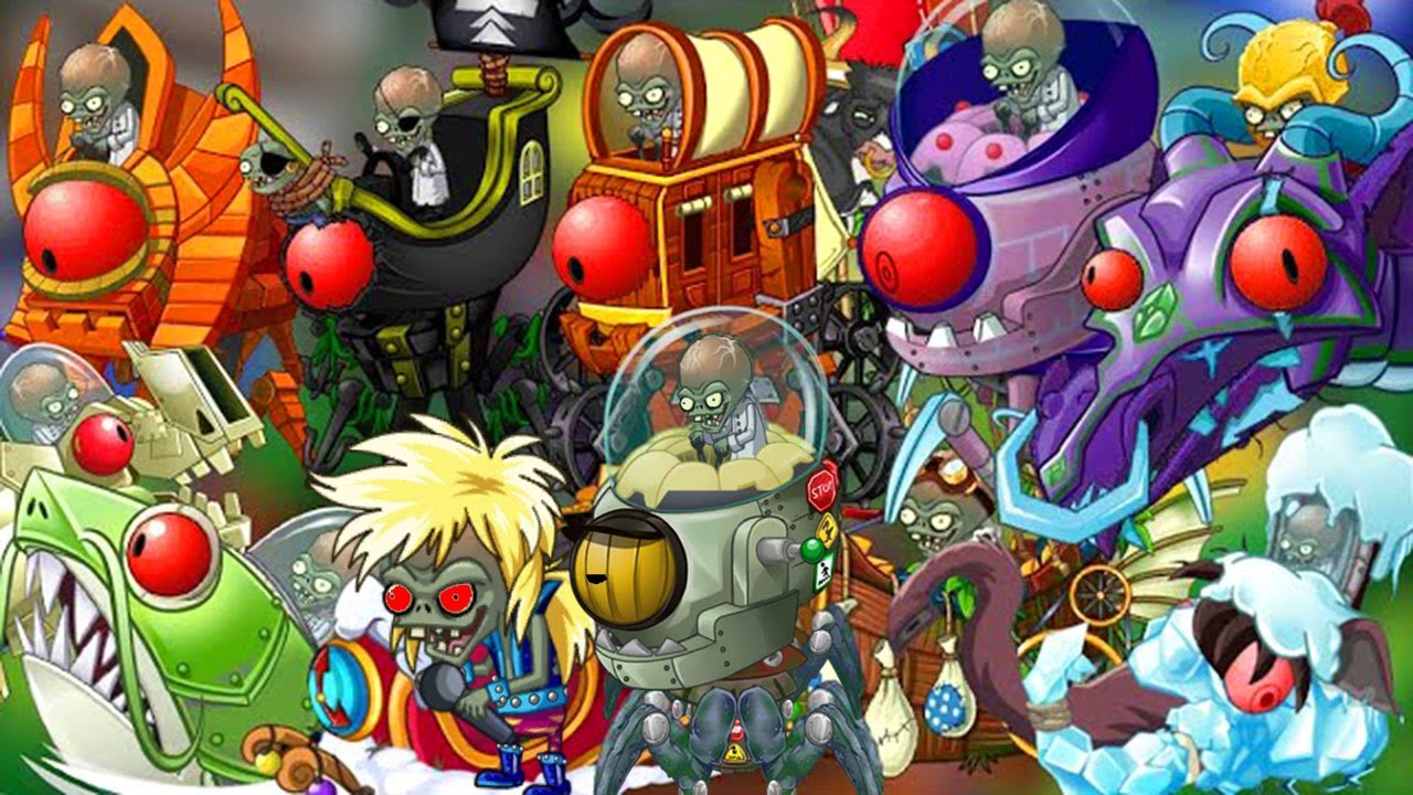 All Plants vs All Zombots v2.0 - Pvz 2 Reflourished Zomboss Battlez ...