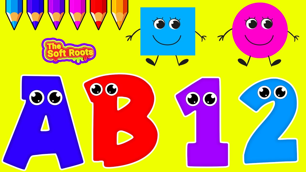 Preschool Learning Videos for 3 Year Olds | Best Learn ABC, 123, Colors ...