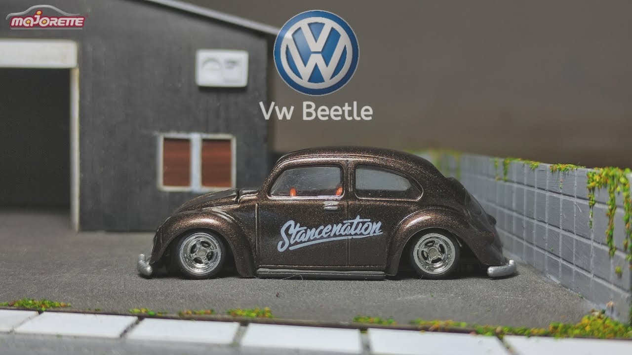 SIMPLE CUSTOM VW BEETLE LOWERED 1:64 SCALE - YouTube