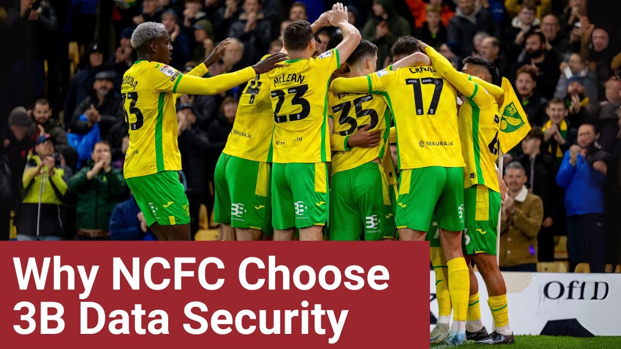 Why Norwich City Football Club Work With 3B Data Security - YouTube