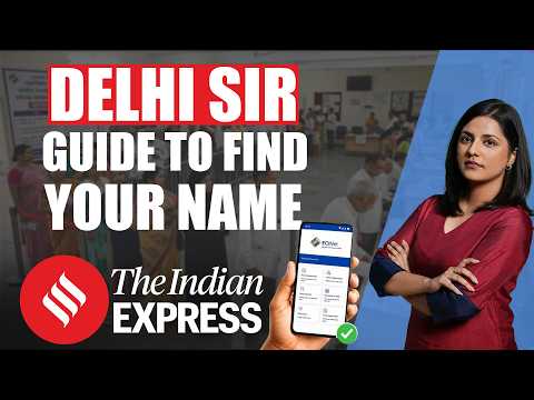 Delhi SIR Voter List Out Now: Step By Step Guide To Check Your Name