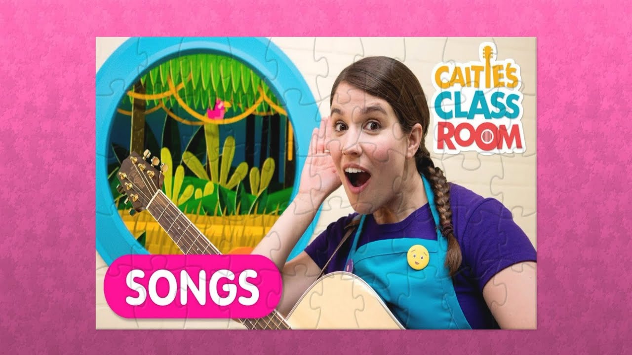 Walking In The Jungle | Nursery Rhymes from Caitie's Classroom Puzzle ...