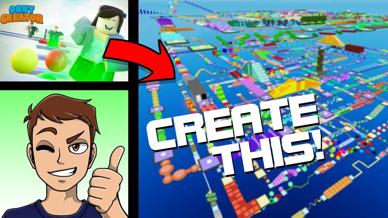 CREATING MEGA FUN OBBY IN OBBY CREATOR - YouTube