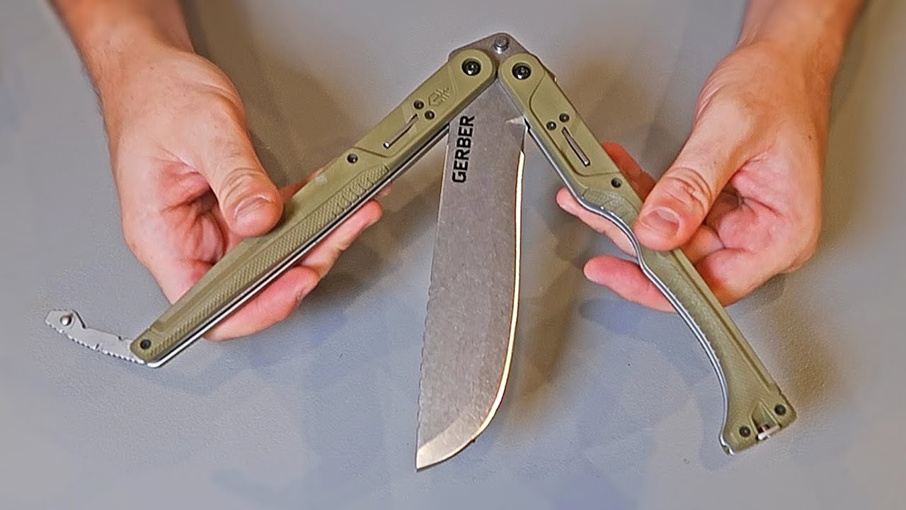 Next Level Folding Machete - YouTube