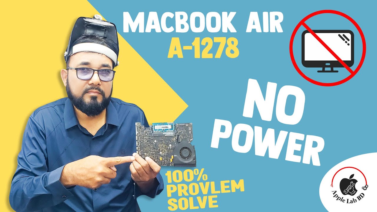 MacBook Laptop No Power Repair.. 100% Problem Solve..Apple Lab BD. Bangladesh - YouTube