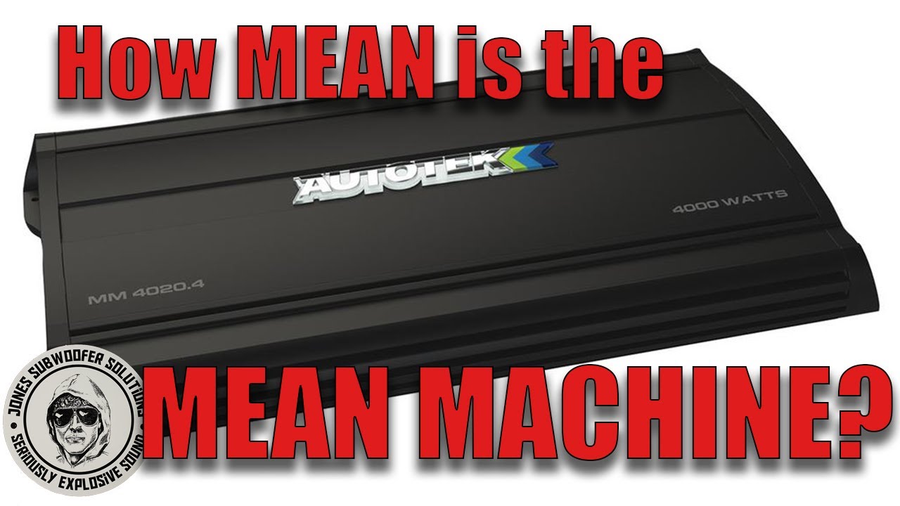 AD-1 Amp Dyno Autotek Mean Machine 4020.1D by Jones Subwoofer Solutions ...