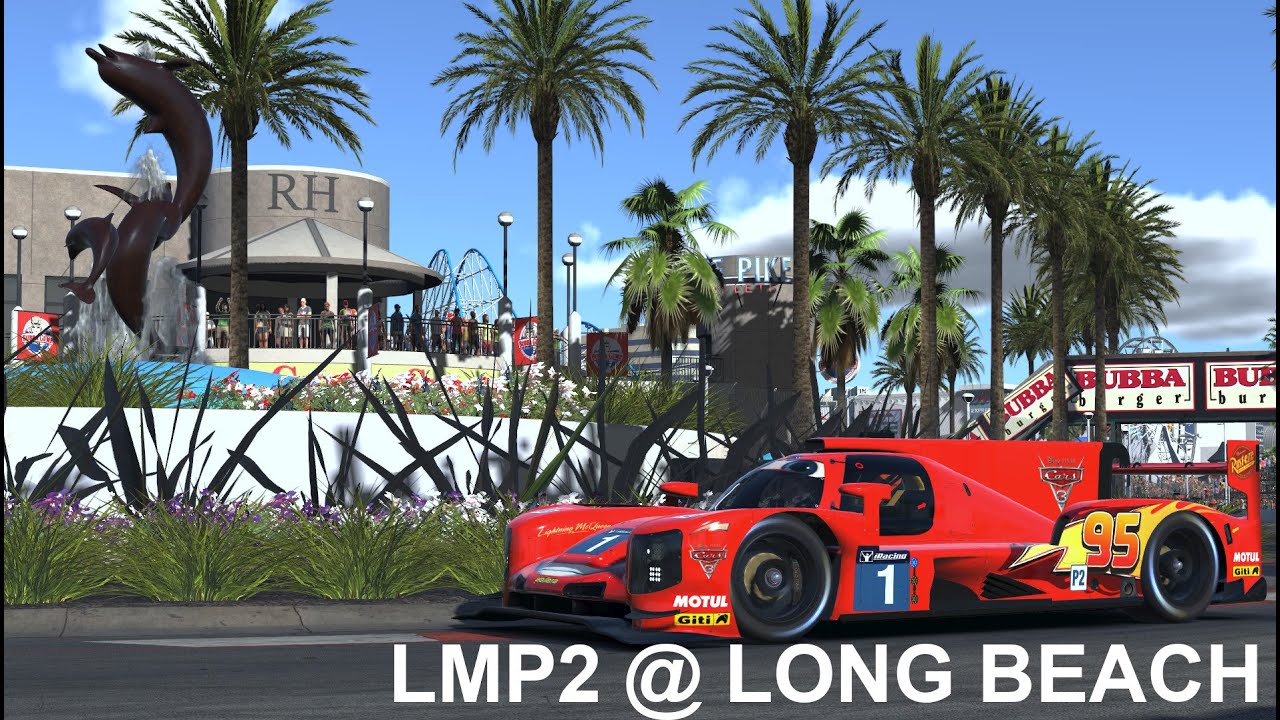 The best track on iRacing UNBIASED | iRacing LMP2 Fixed @ Long Beach ...