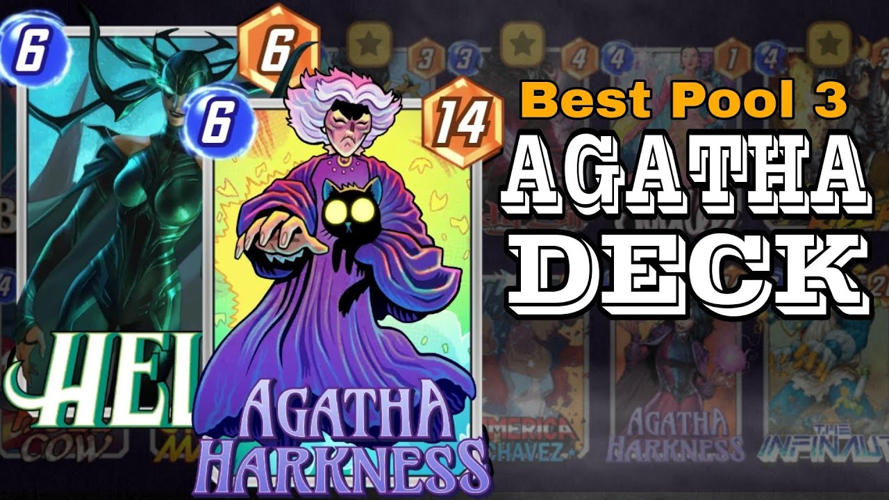 Pool 3 Agatha Deck- This is Might be the One / Marvel Snap - YouTube